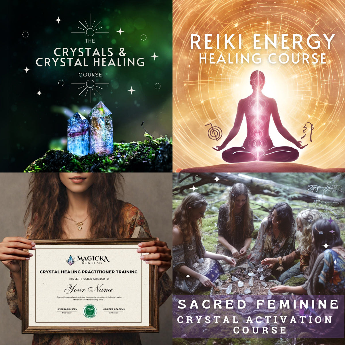 Crystal Healing Course & Magicka Academy All Access Pass – Spirit Magicka