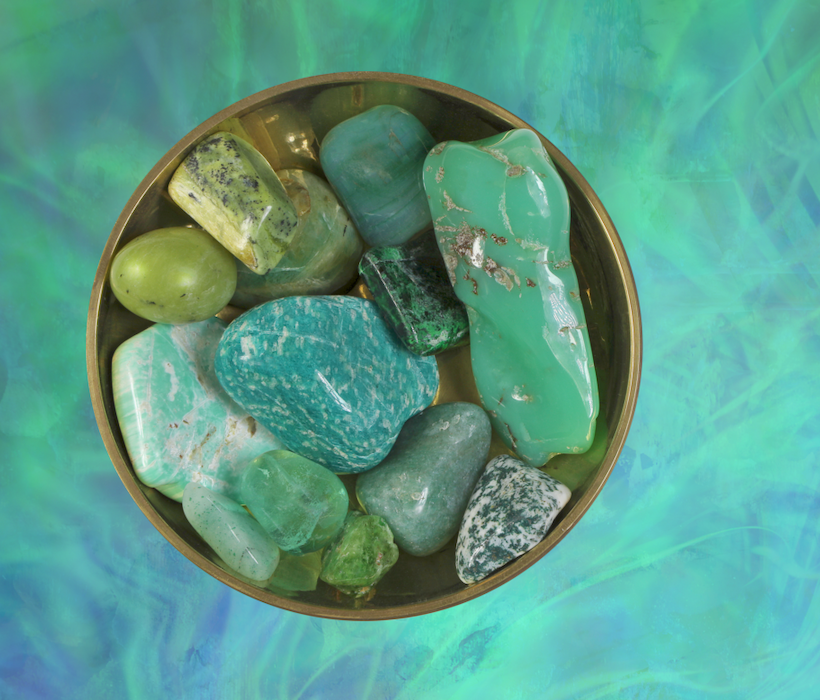 Green Crystals – Spirit Magicka