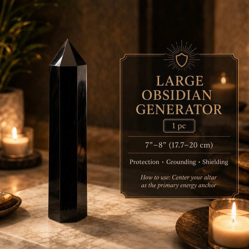 Dark Energy Ultimate Protection Set : Obsidian, Tektite & Tourmaline B ...
