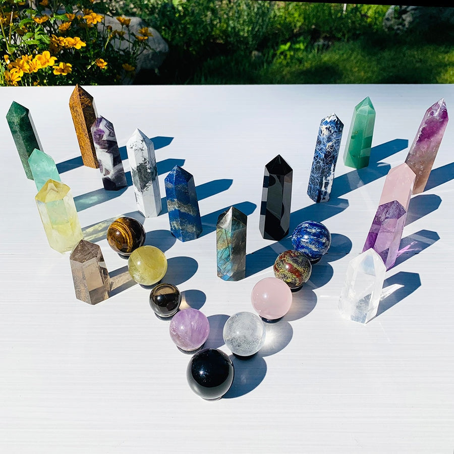 25-Piece Crystal Classic Mega Kit – Spirit Magicka