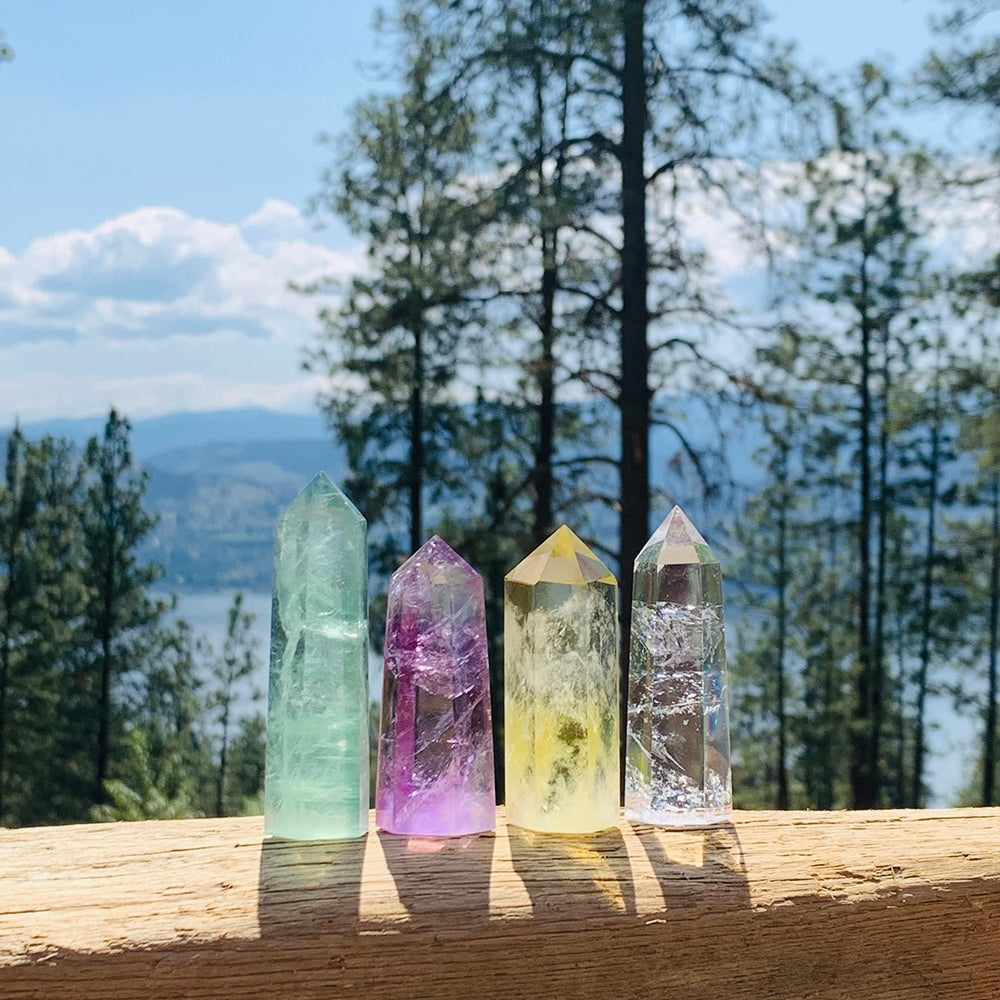 4 Crystal Sparkle Lightwork Manifestation Set – Spirit Magicka