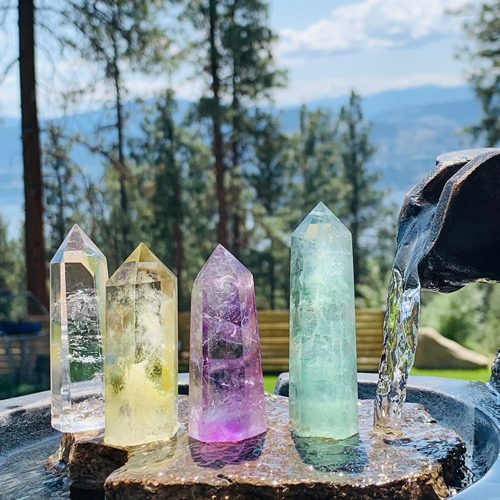 4 Crystal Sparkle Lightwork Manifestation Set – Spirit Magicka