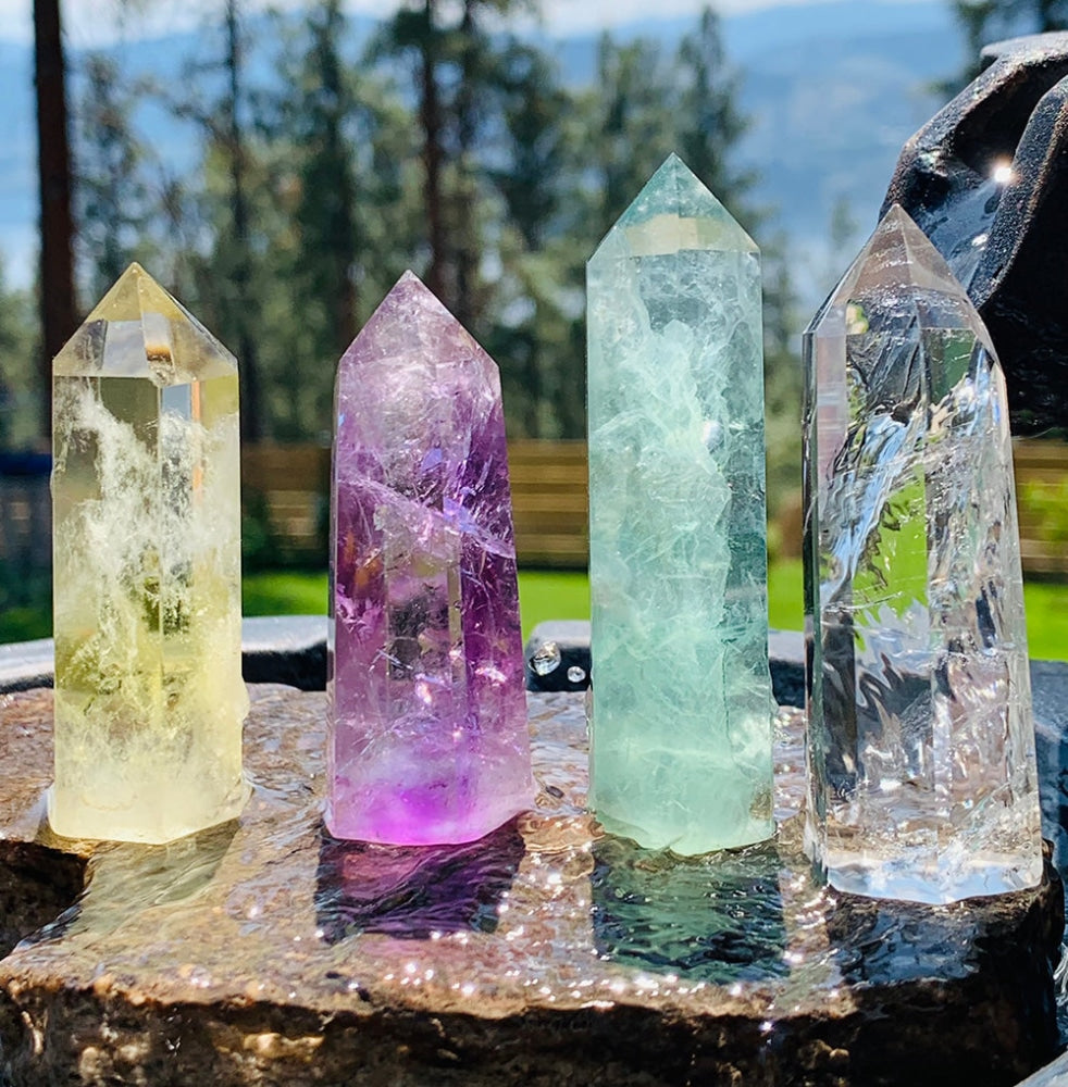 4 Crystal Sparkle Lightwork Manifestation Set – Spirit Magicka