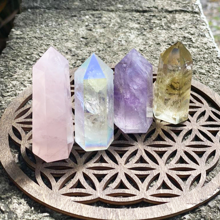 4-Piece Pillars of Quartz Set – Spirit Magicka