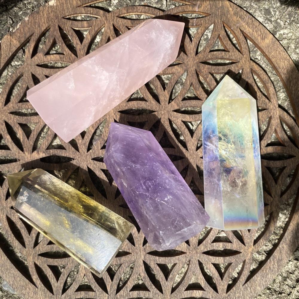 4-Piece Pillars of Quartz Set – Spirit Magicka