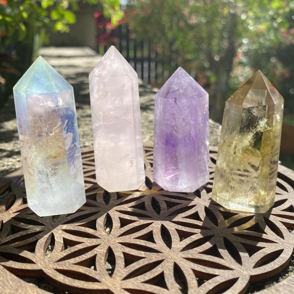 4-Piece Pillars of Quartz Set – Spirit Magicka