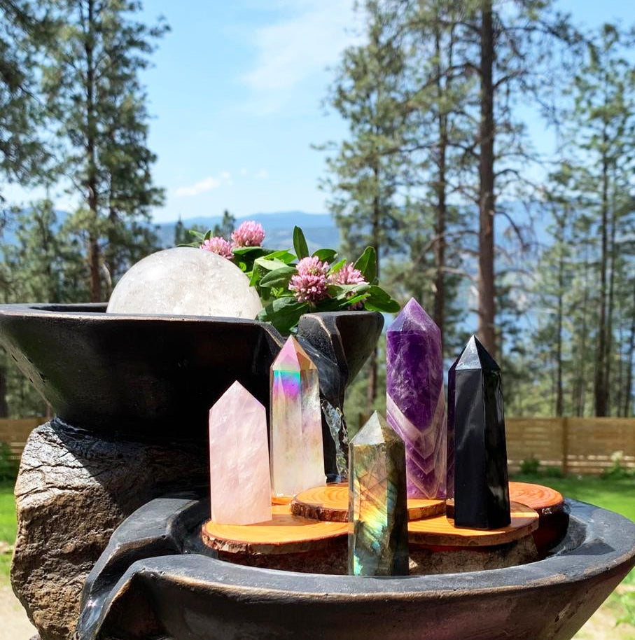 5-Piece Guardian Crystal Energy Protection Set – Spirit Magicka