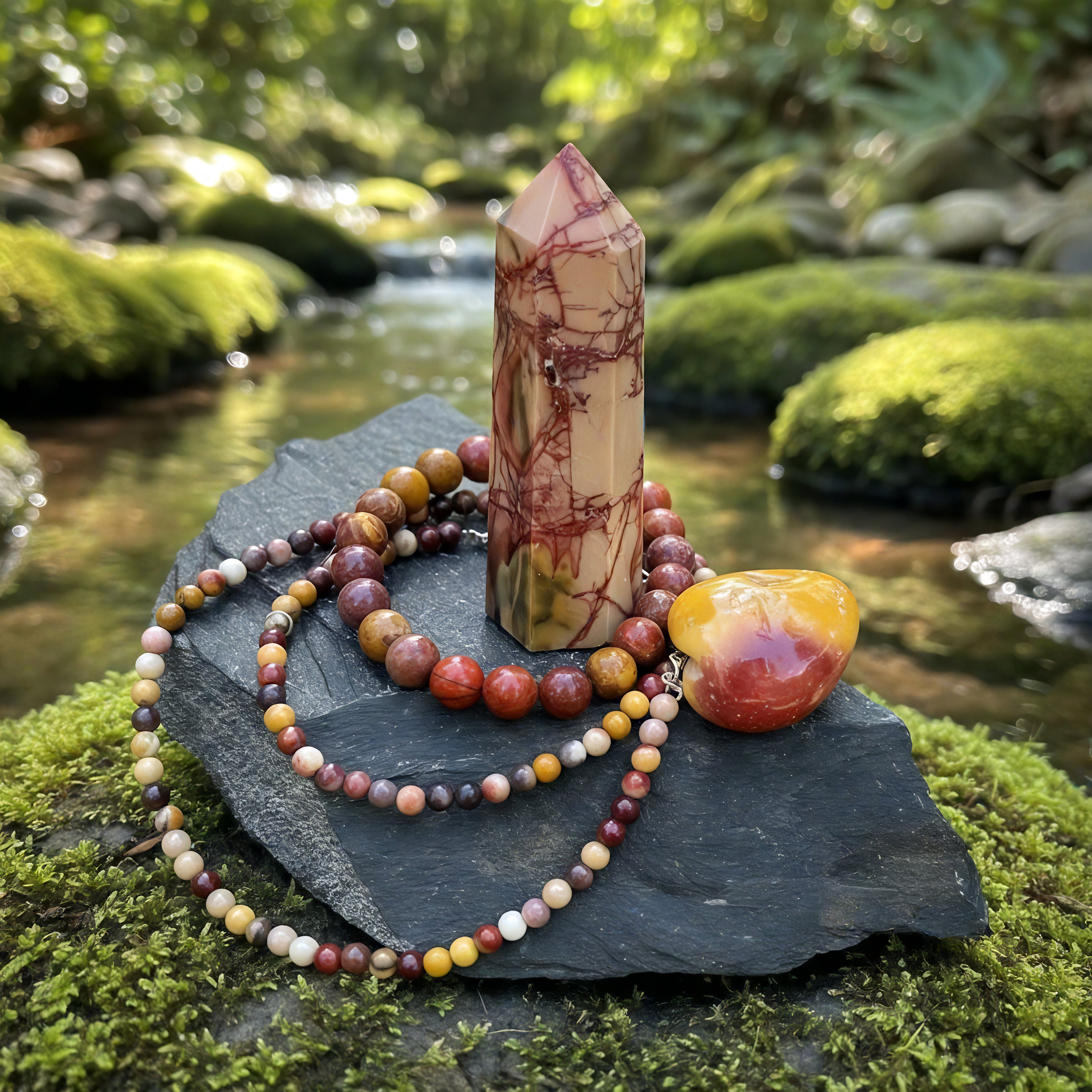 Mookaite Stone of Grounded Strength Set – Spirit Magicka