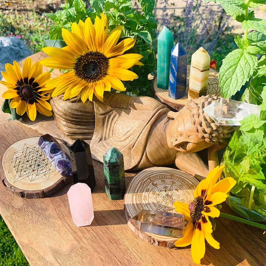 9-Piece Crystal Energy Healers Kit – Spirit Magicka