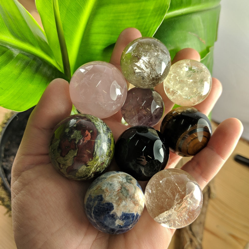 9-Piece Crystal Sphere Kit – Spirit Magicka