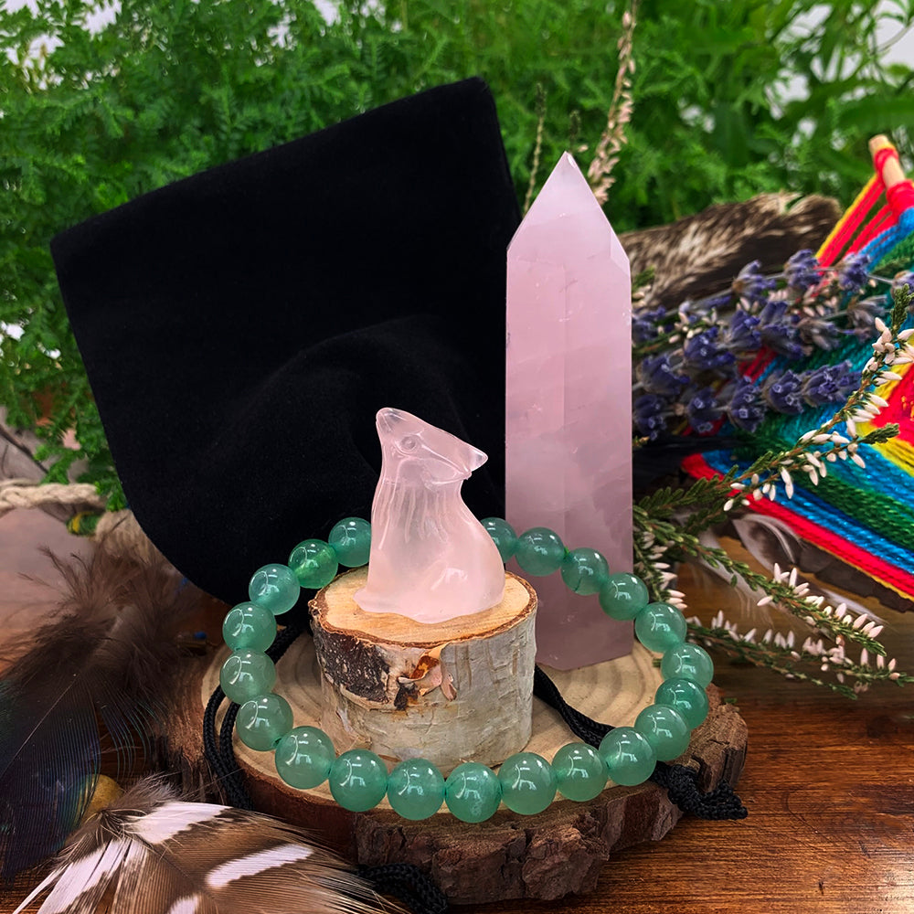 Spirit of Love – Rose Quartz Crystal Totem Set – Spirit Magicka