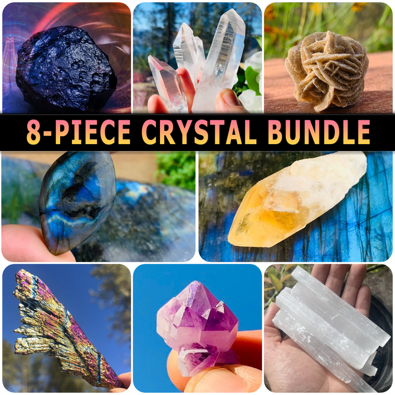 70% OFF 8-Piece Crystal Bundle Kit – Spirit Magicka