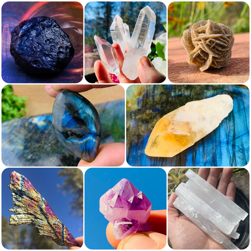 70% OFF 8-Piece Crystal Bundle Kit – Spirit Magicka