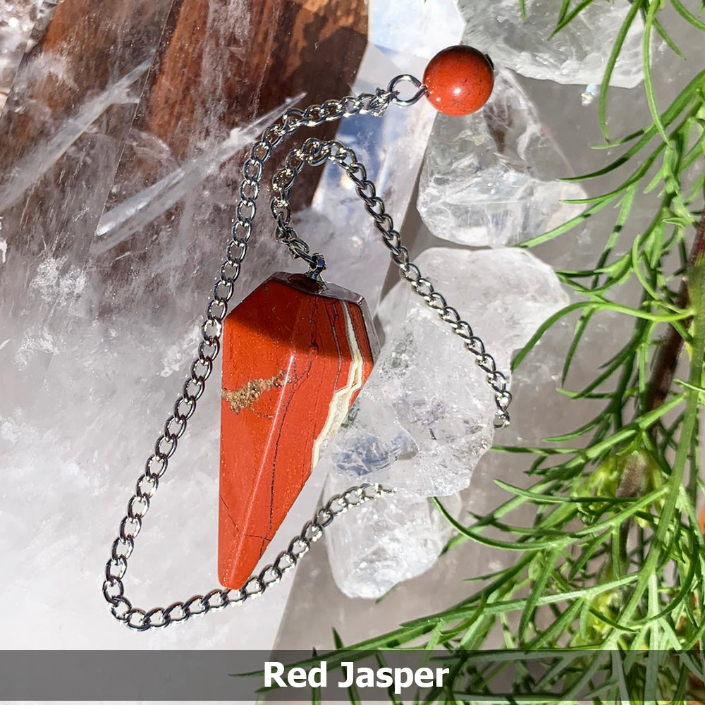 9 - Crystals Pendulums Set – Spirit Magicka