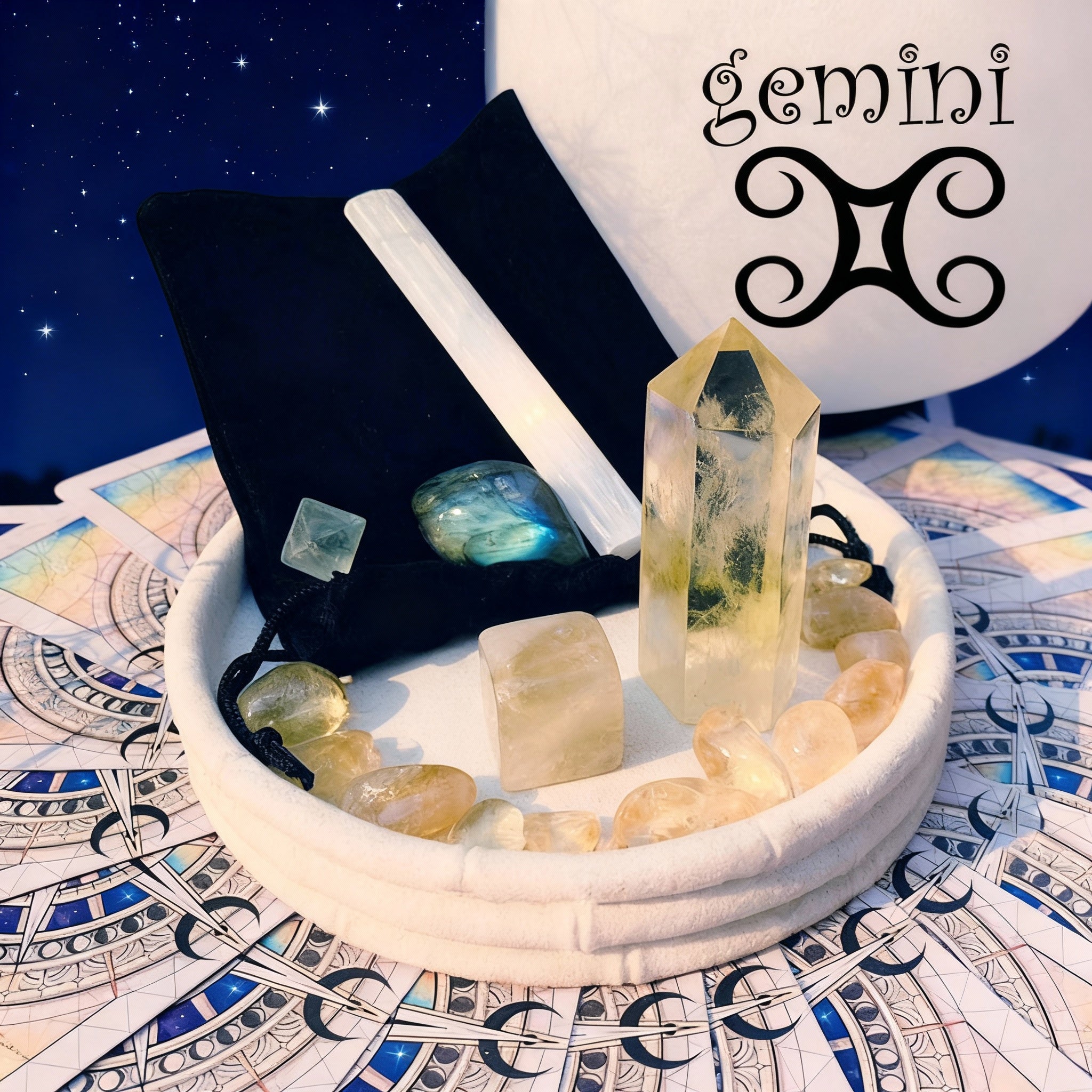 ♓ Gemini - Zodiac Crystal Set – Spirit Magicka