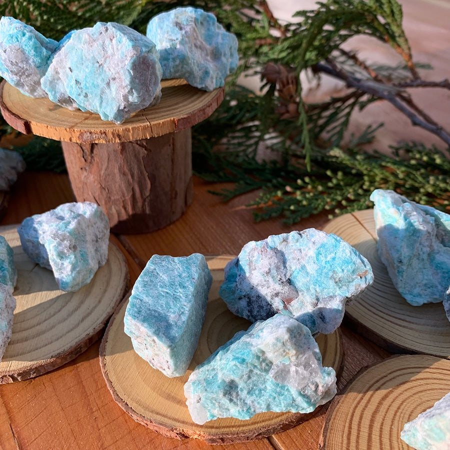 Amazonite Rough Natural Stone – Spirit Magicka