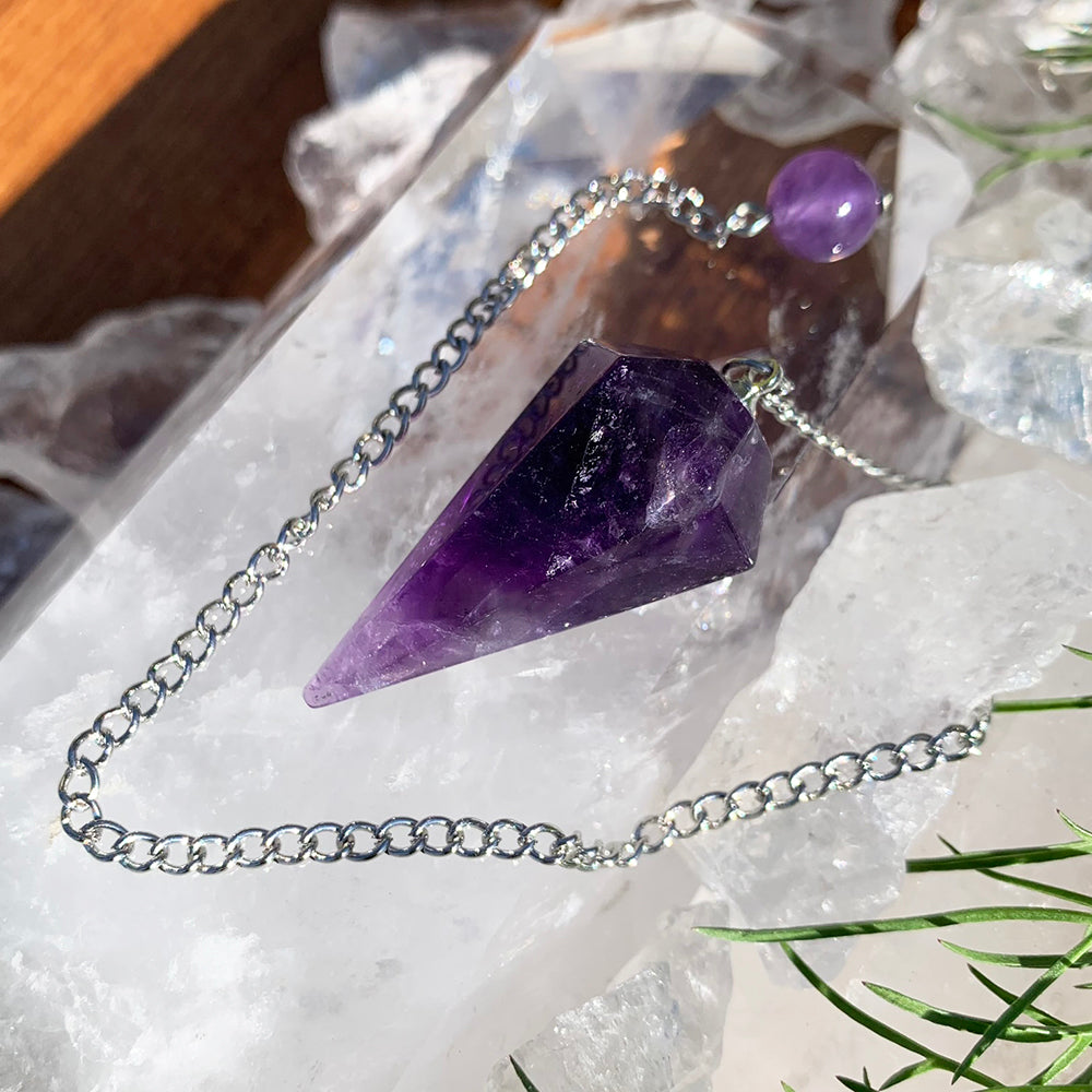 Amethyst Pendulum – Spirit Magicka