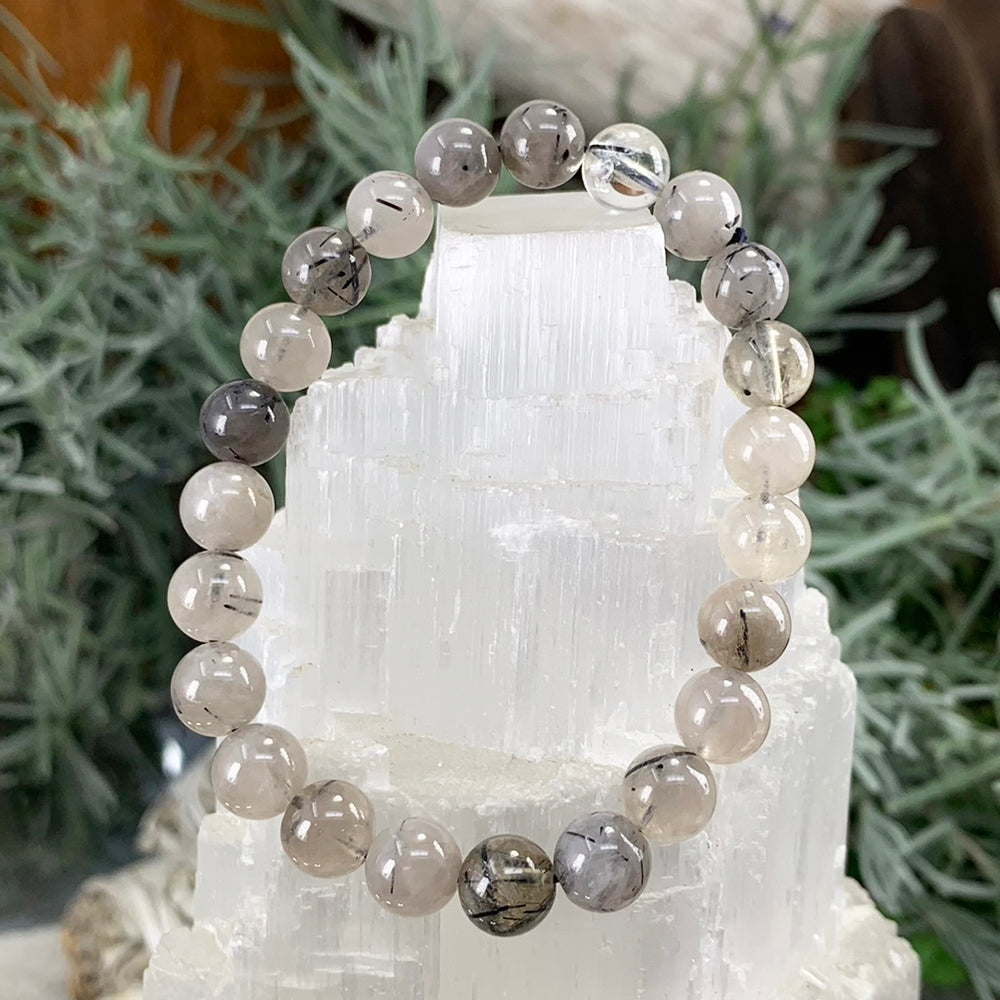 Black Tourmaline Quartz Bracelet – Spirit Magicka