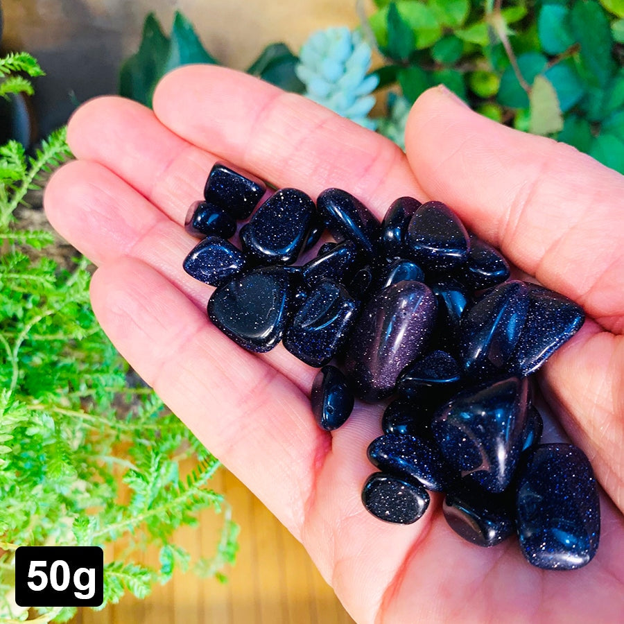 Blue Sandstone Mini Gemstones (50 Gram / 1.7oz. Lot) – Spirit Magicka