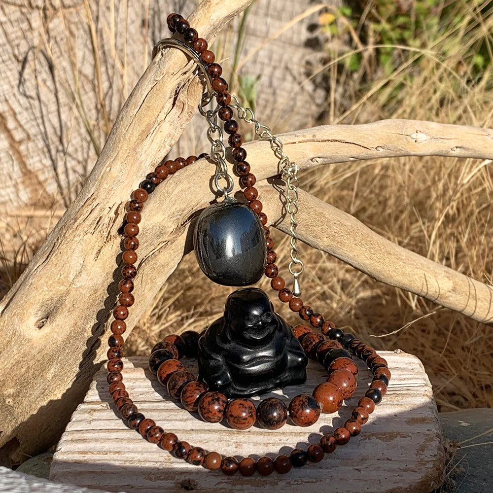 Spirt of Grounding – Crystal Totem Set - Red Obsidian – Spirit Magicka