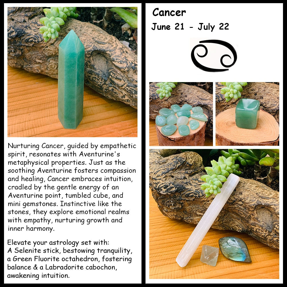 ♋ Cancer - Zodiac Crystal Set – Spirit Magicka