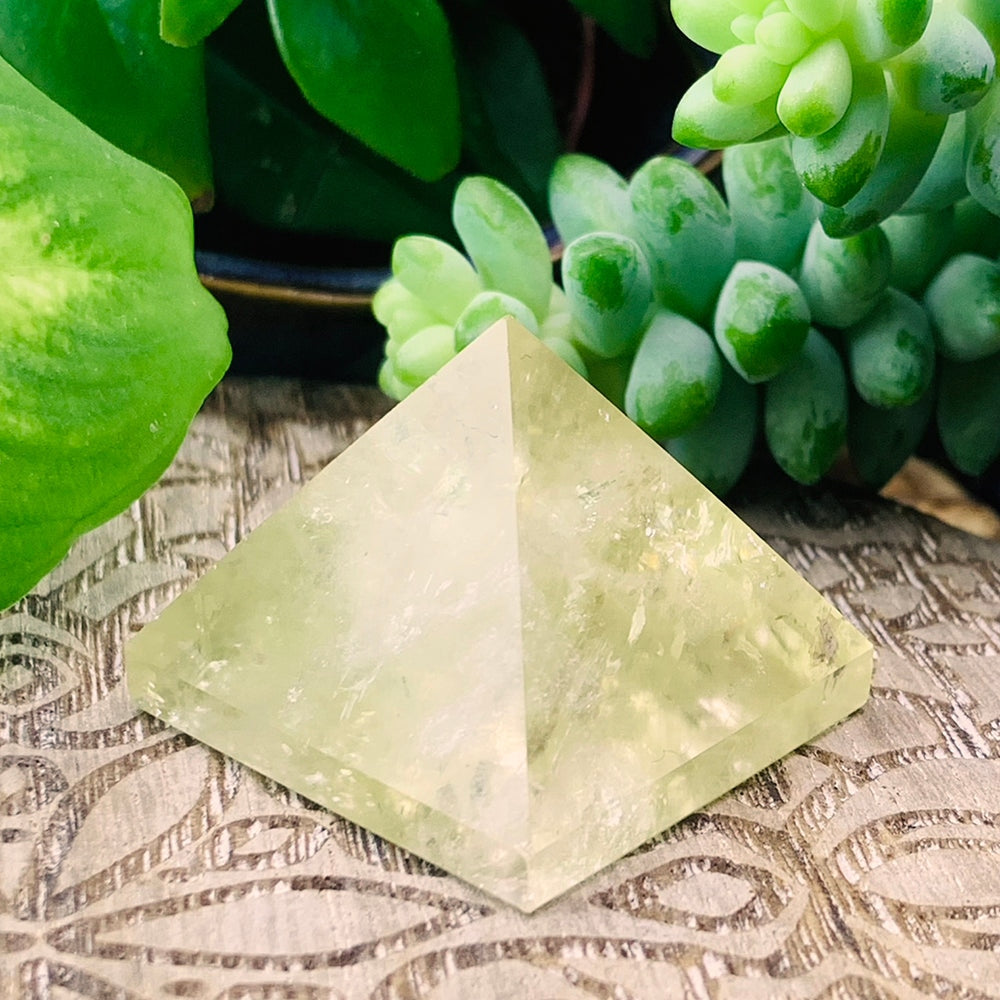 Citrine Pyramid - Small – Spirit Magicka
