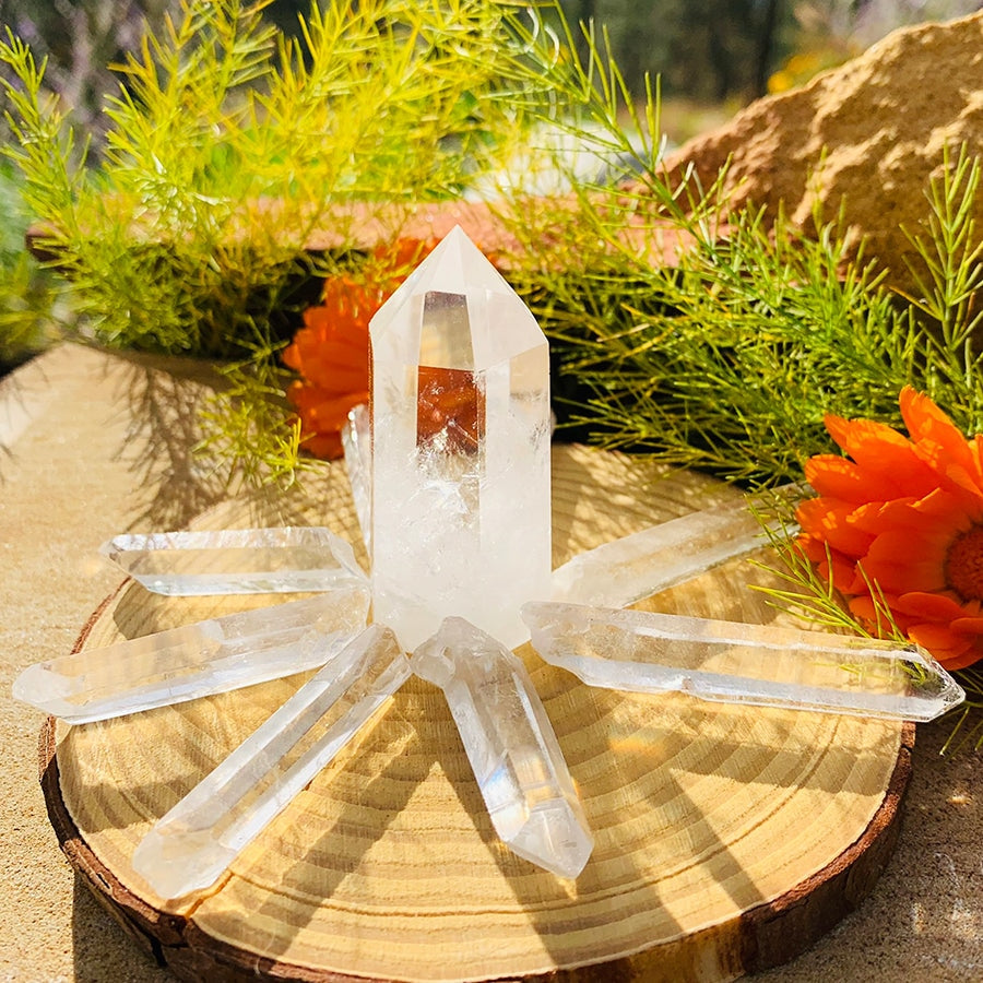 Clear Quartz Empowerment 9-Piece Set – Spirit Magicka