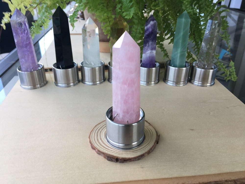 Crystal Insert (for Crystal Point Water Bottles) 💧 – Spirit Magicka