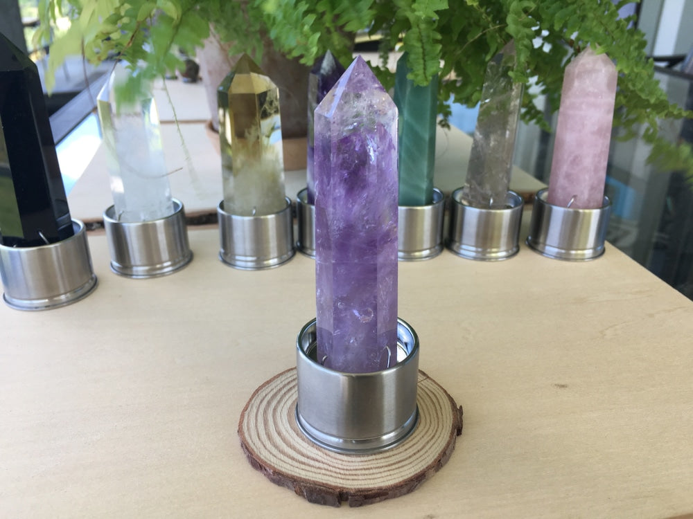 Crystal Insert (for Crystal Point Water Bottles) 💧 – Spirit Magicka