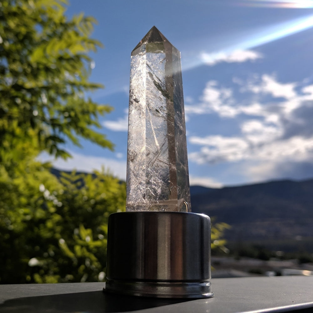 Crystal Insert (for Crystal Point Water Bottles) 💧 – Spirit Magicka