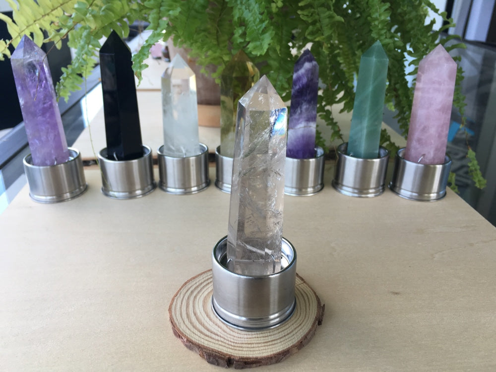 Crystal Insert (for Crystal Point Water Bottles) 💧 – Spirit Magicka
