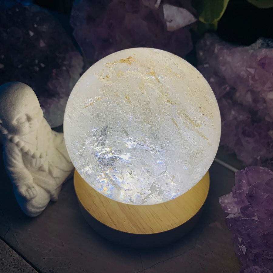 Crystal Mood Light (Quartz Sphere-Large) – Spirit Magicka