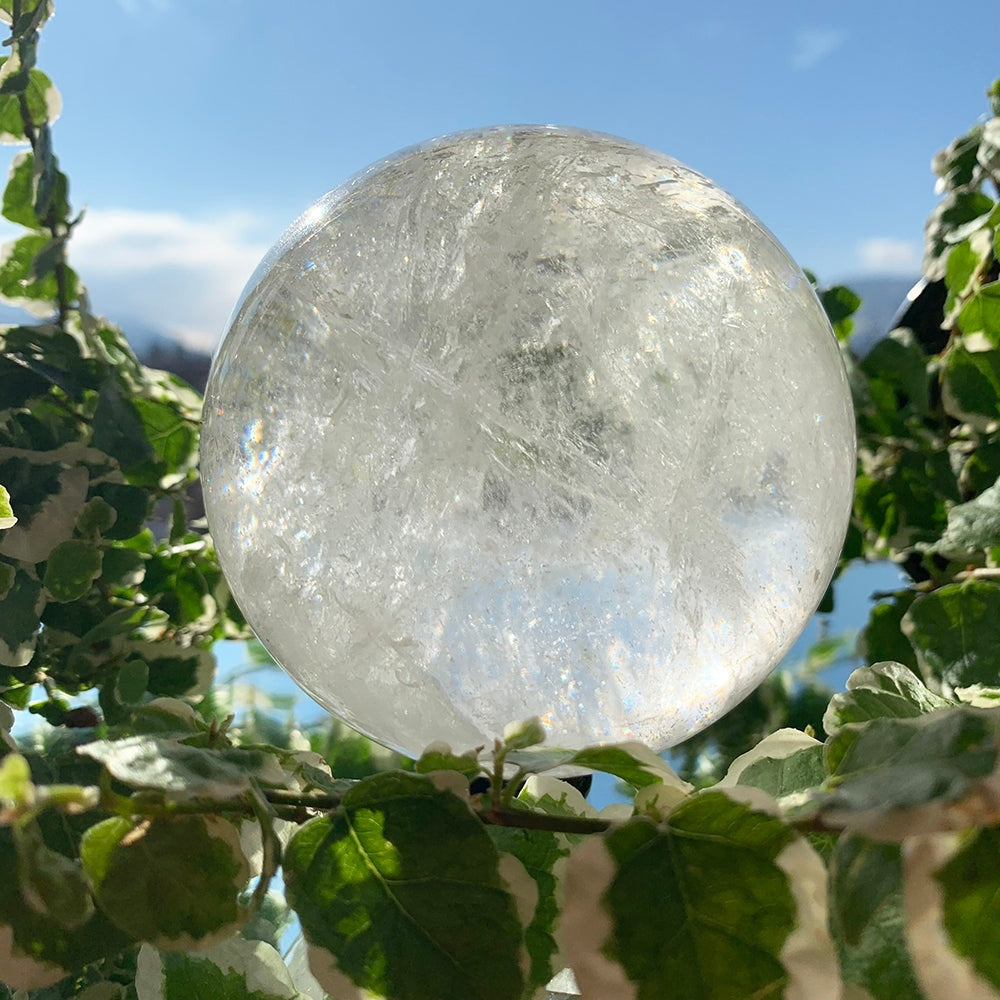 Crystal Quartz Scrying Orb – Spirit Magicka