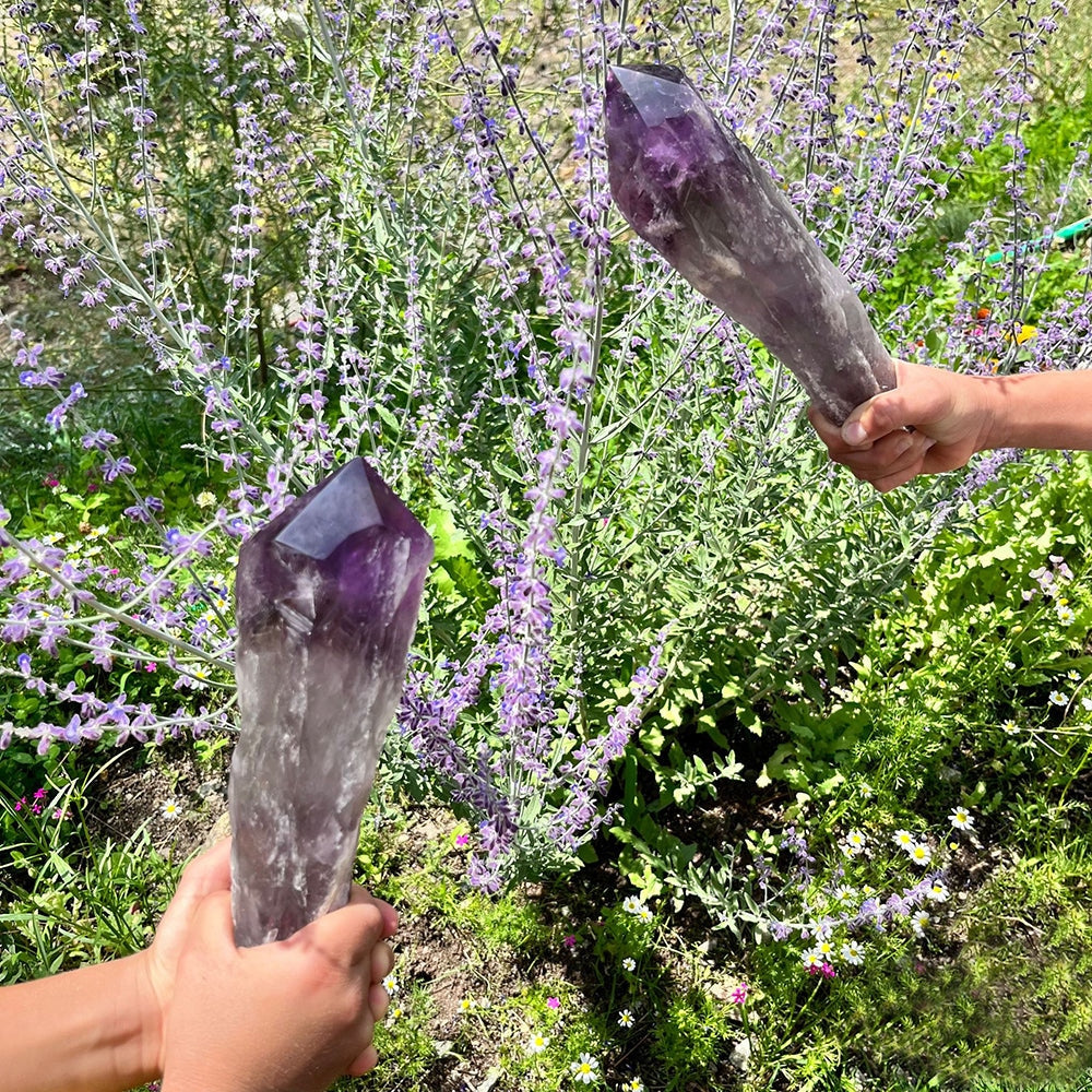 Dark Amethyst Crystal Shard (Large) – Spirit Magicka