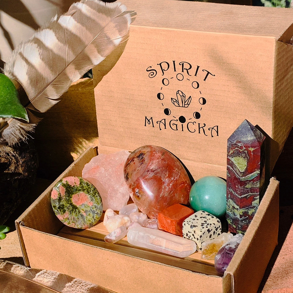 Earth Wisdom Crystal Box Kit – Spirit Magicka