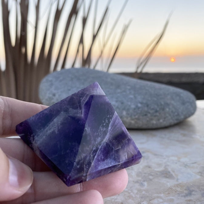 Dream Amethyst Pyramid - Medium – Spirit Magicka