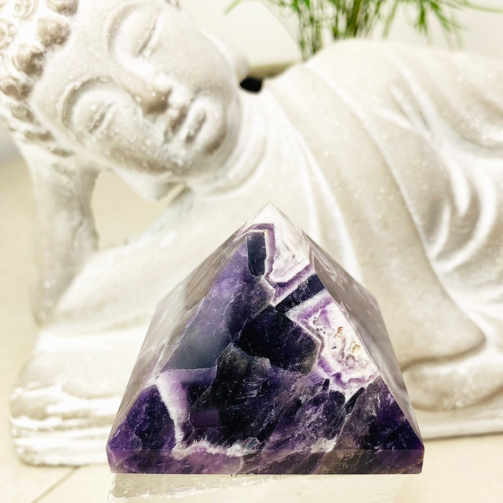 Dream Amethyst Pyramid - Medium – Spirit Magicka