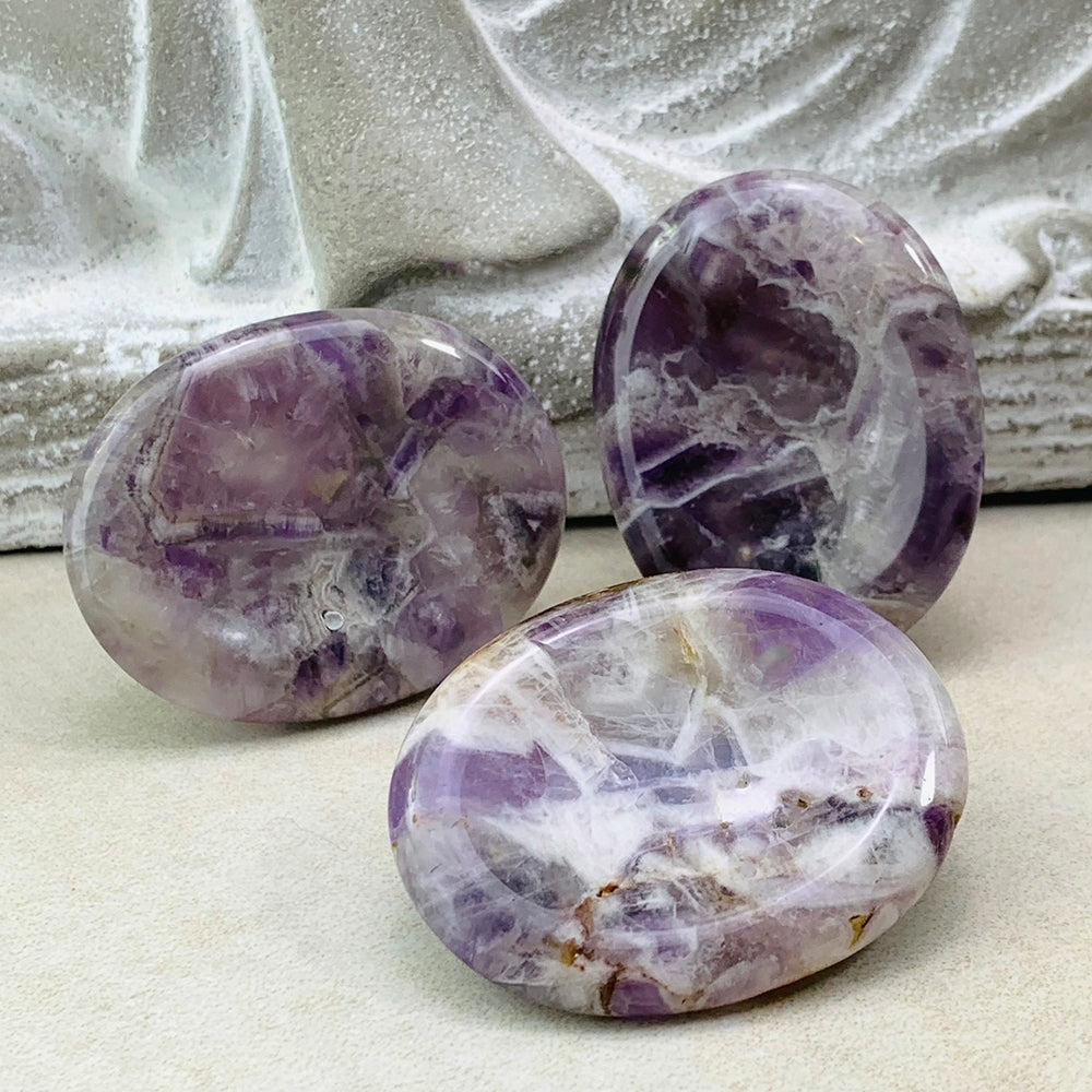 Dream Amethyst Worry Stone – Spirit Magicka