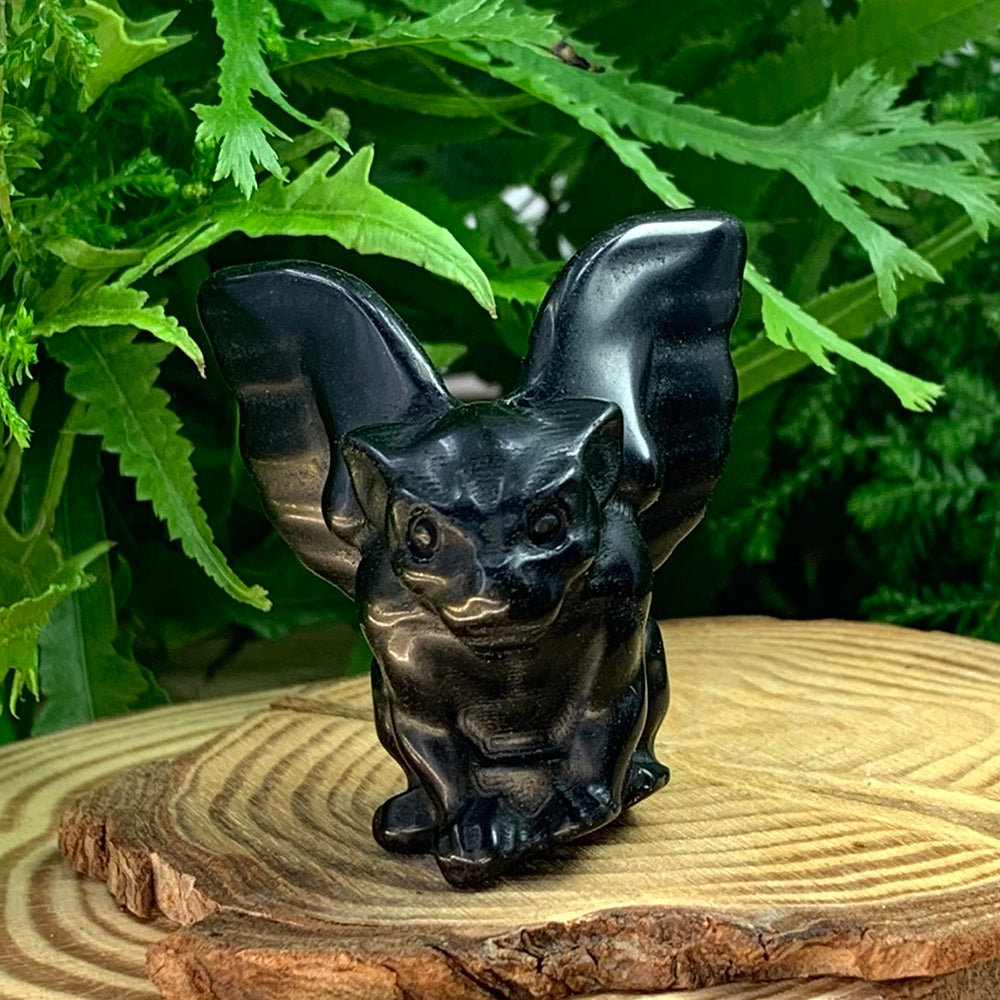 Crystal Animal Spirit Totems: Black Protection Agate Gargoyle – Spirit ...