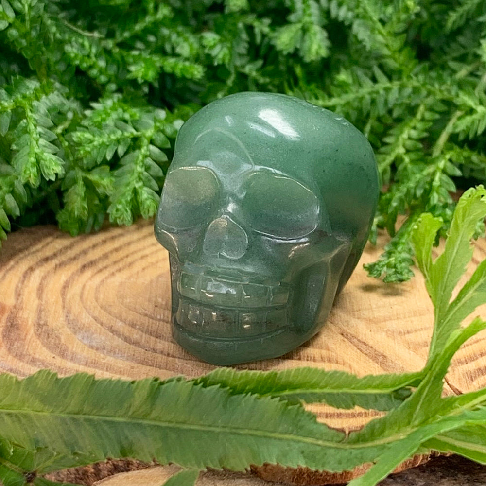 Crystal Spirit Totems: Green Quartz Skull – Spirit Magicka