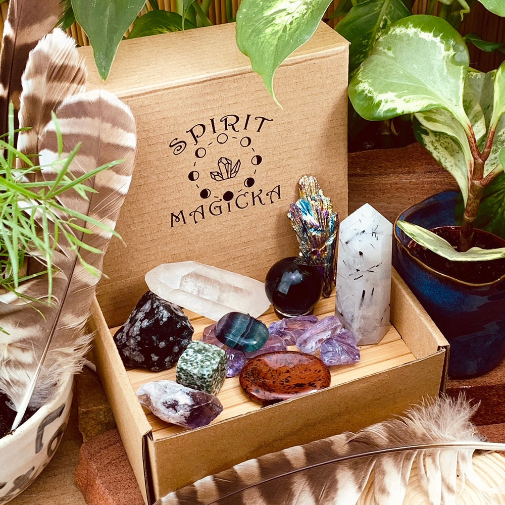Ancient Wisdom Crystal Box Kit – Spirit Magicka