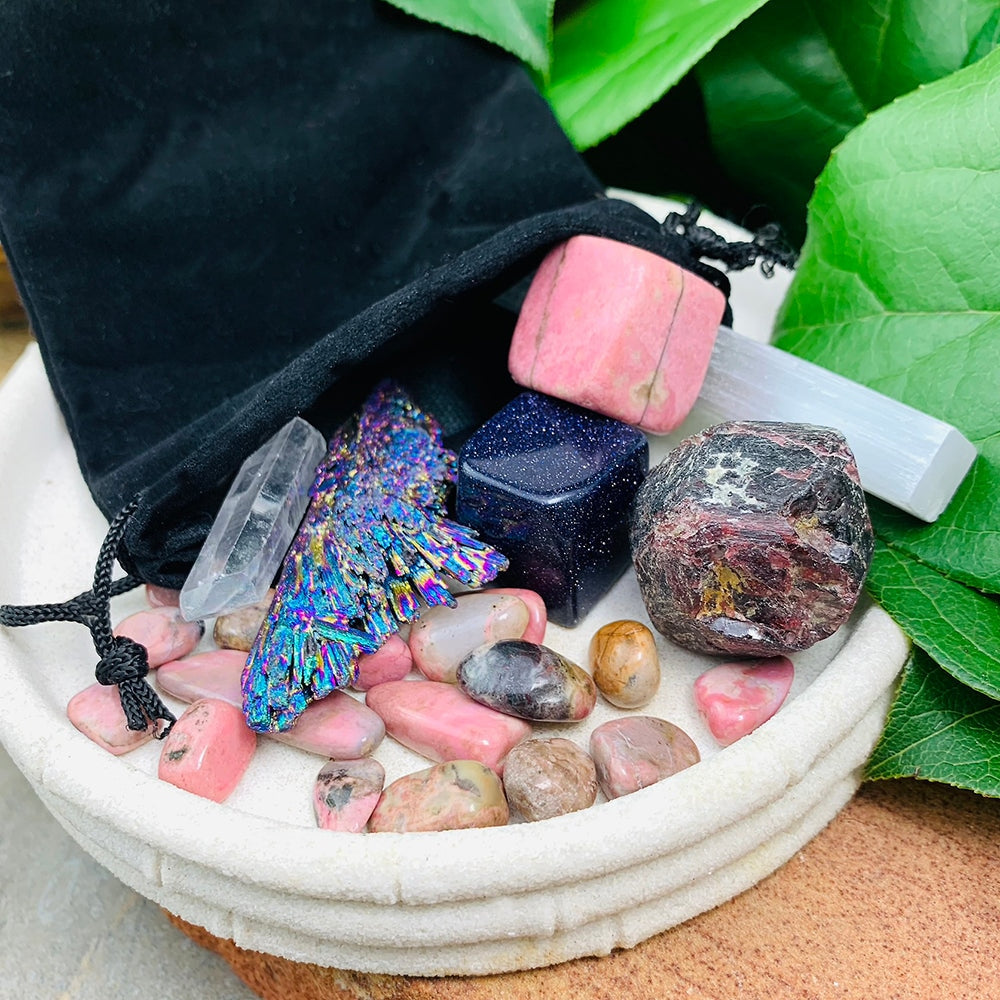 FREE GIVEAWAY! Fairy Wing Crystal Pouch Set – Spirit Magicka