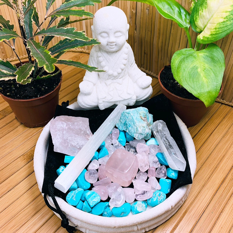 Higher Love Activation Crystal Pouch Set – Spirit Magicka