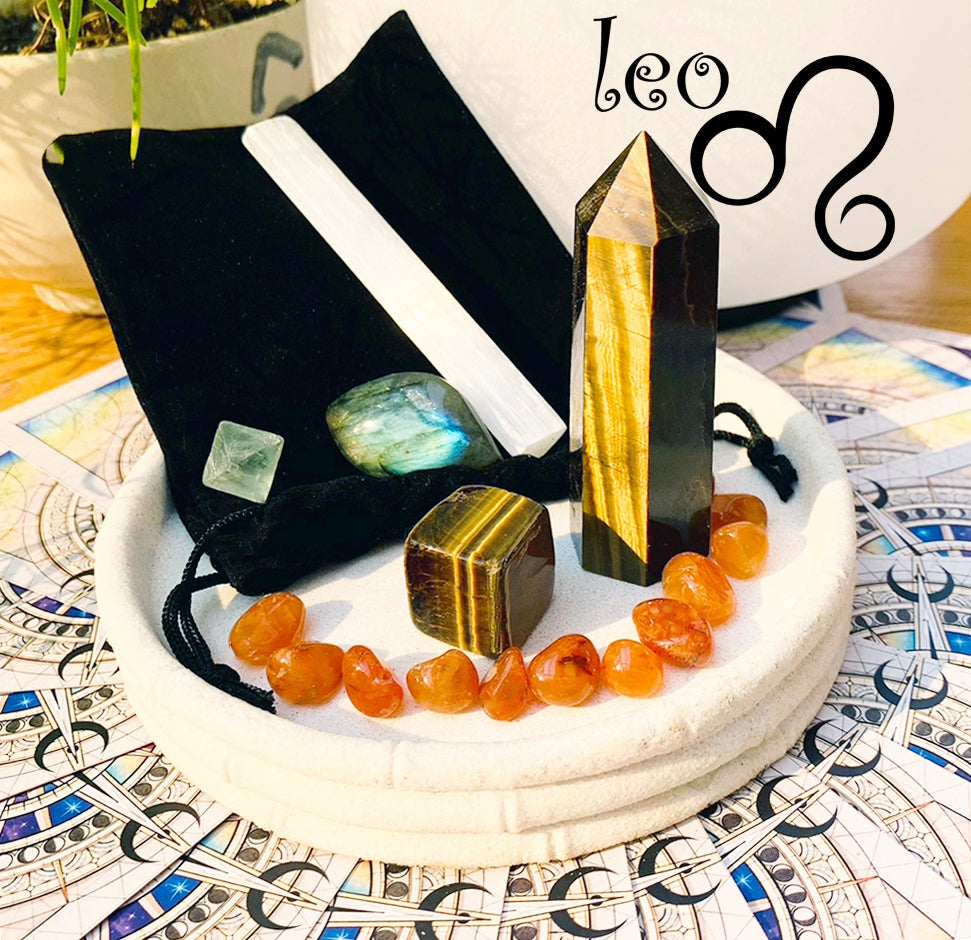 ♓ Leo - Zodiac Crystal Set – Spirit Magicka