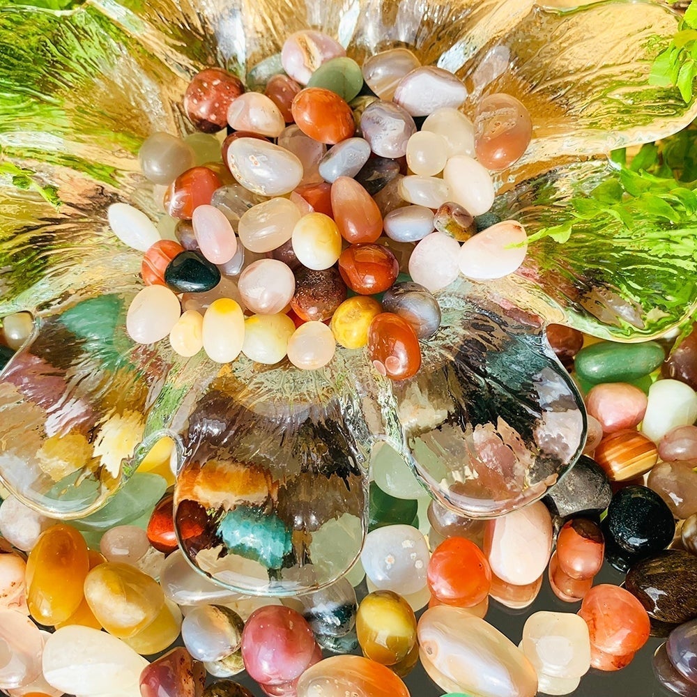 Mixed Agate Mini Gemstones (50 Gram / 1.7oz. Lot) – Spirit Magicka