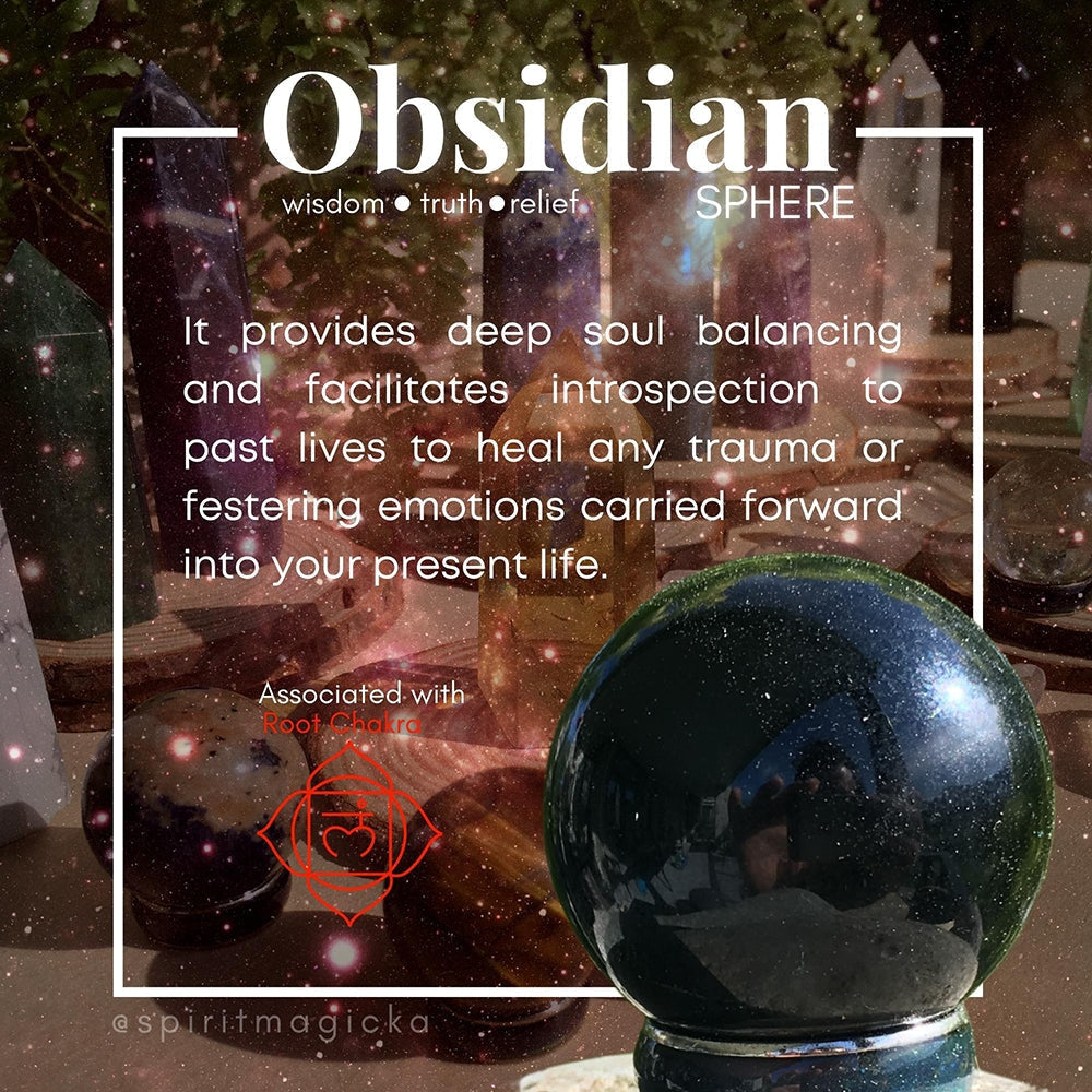 Obsidian Mini-Sphere – Spirit Magicka