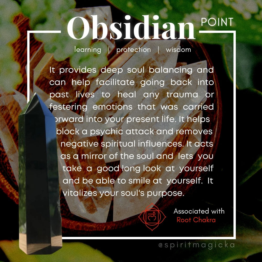 Obsidian Point – Spirit Magicka