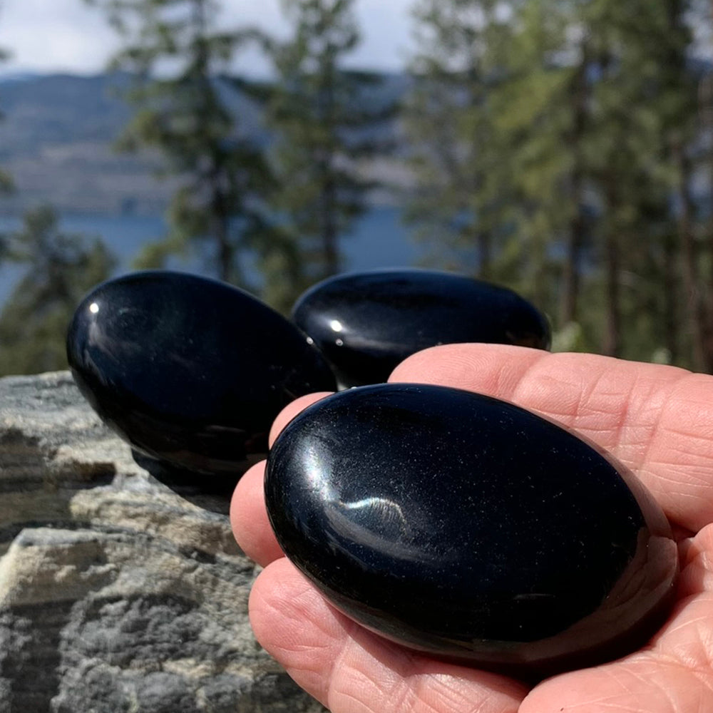Obsidian Palmstone – Spirit Magicka