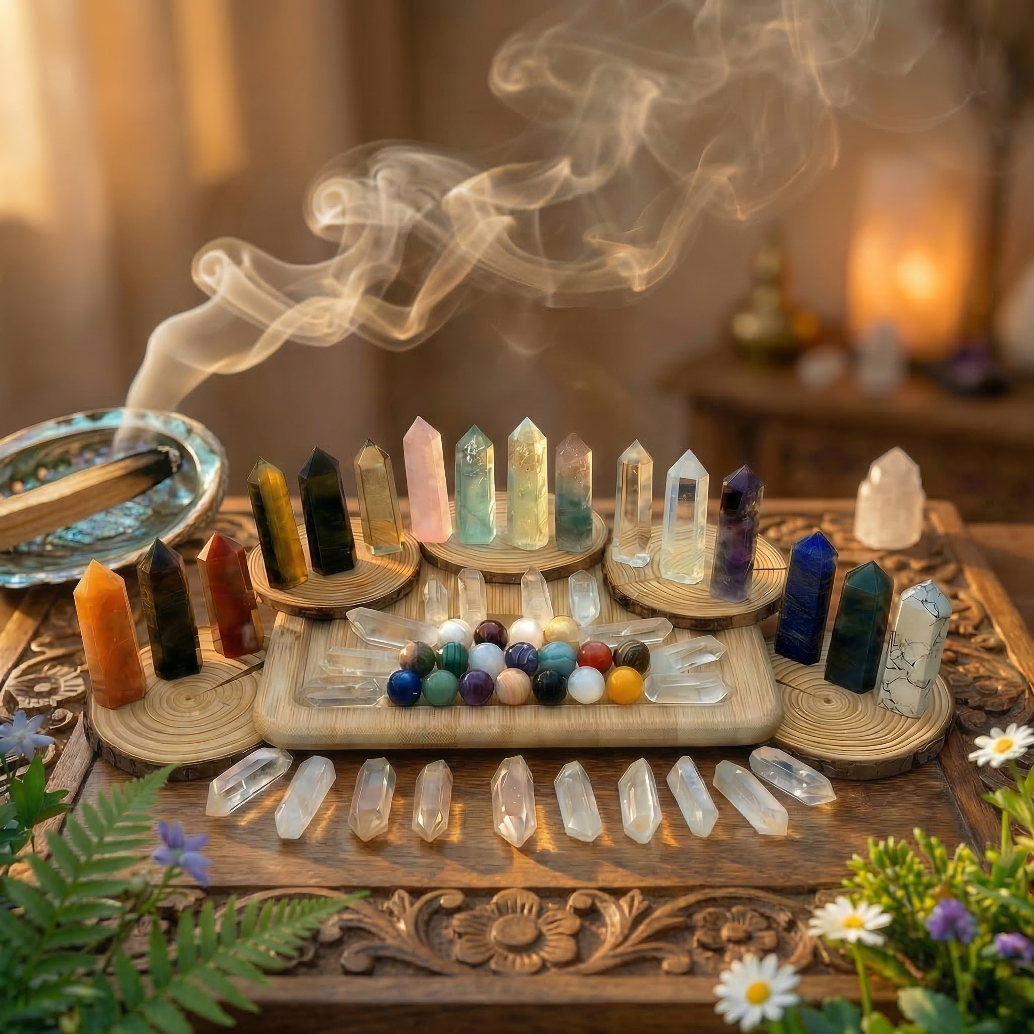 56 Piece Mighty Crystal Set - 70% Off Bulk Bundle – Spirit Magicka