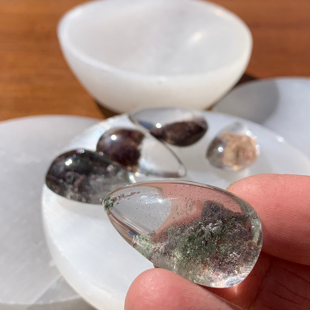 FREE GIVEAWAY! Garden Quartz Crystal Teardrop – Spirit Magicka
